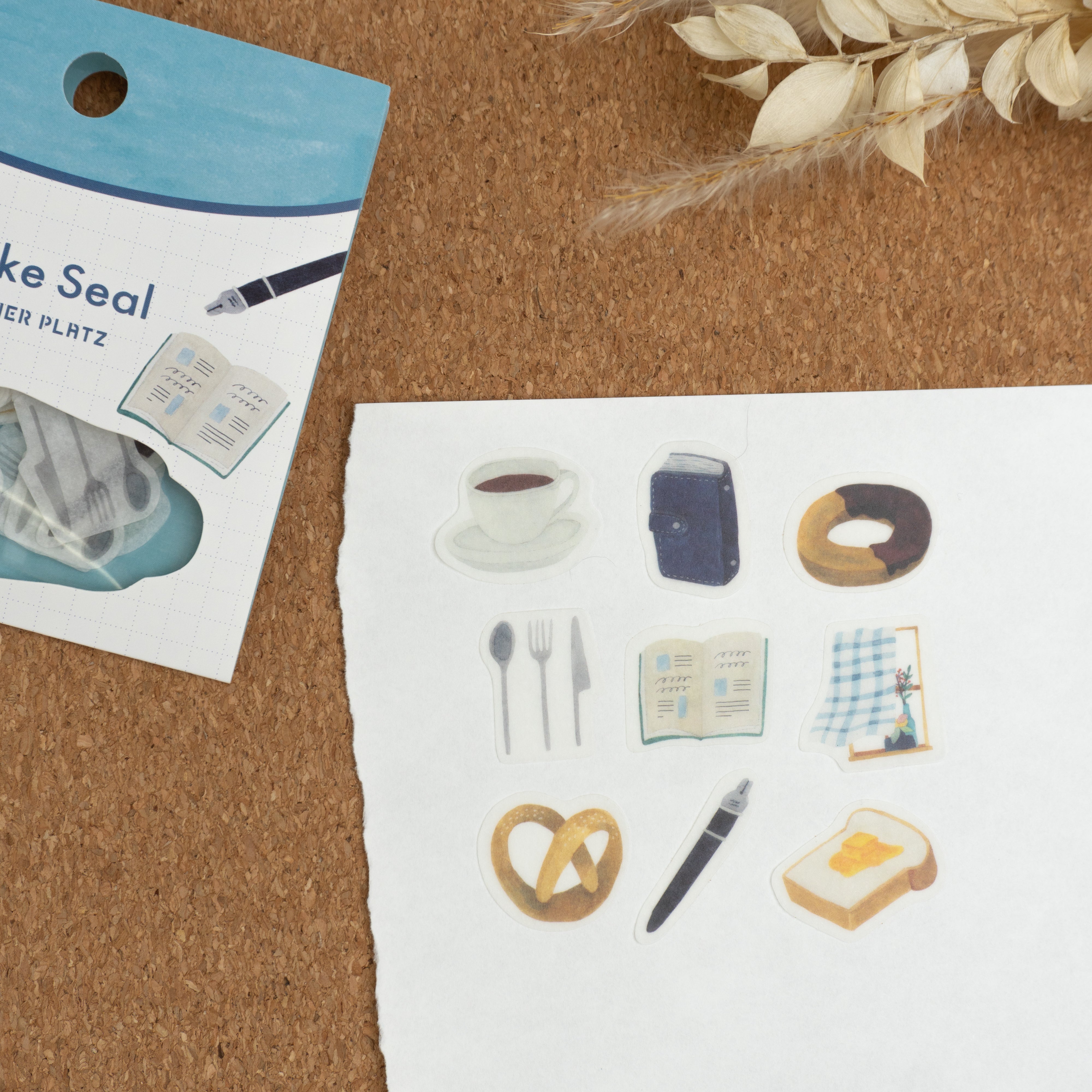 Papier Platz x asanel Washi Flake Stickers - Daily Life – Saiko Stationery