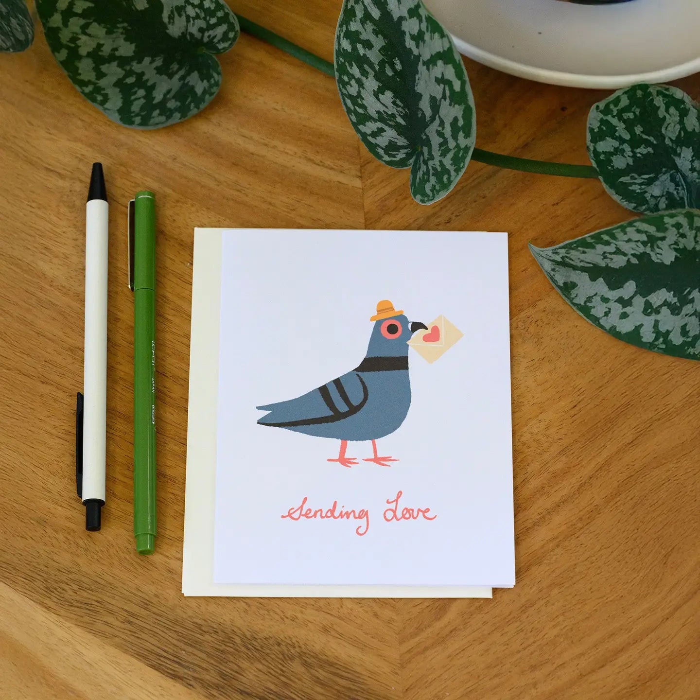 Kayan Pepper Co. - Sending Love Greeting Card – Saiko Stationery