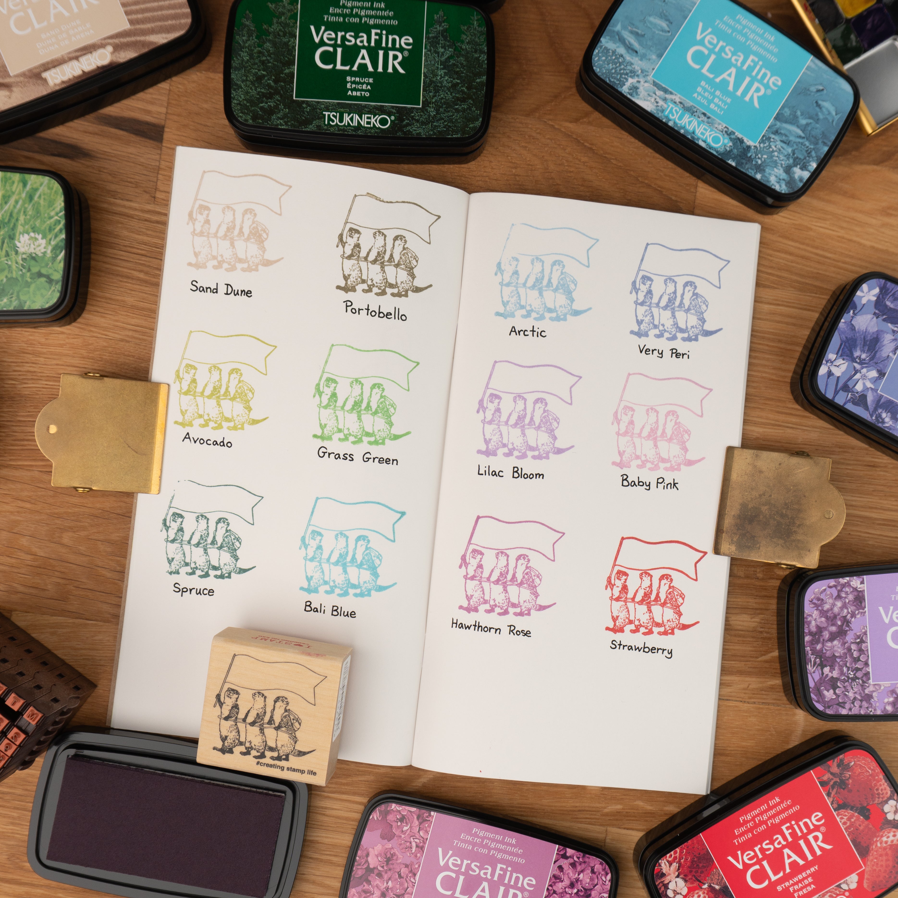 VersaFine Clair Pigment Stamp Pad – Saiko Stationery