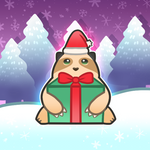 Happy Holidays Printable Sloth Gift Tag (FREEBIE!) – Saiko Stationery