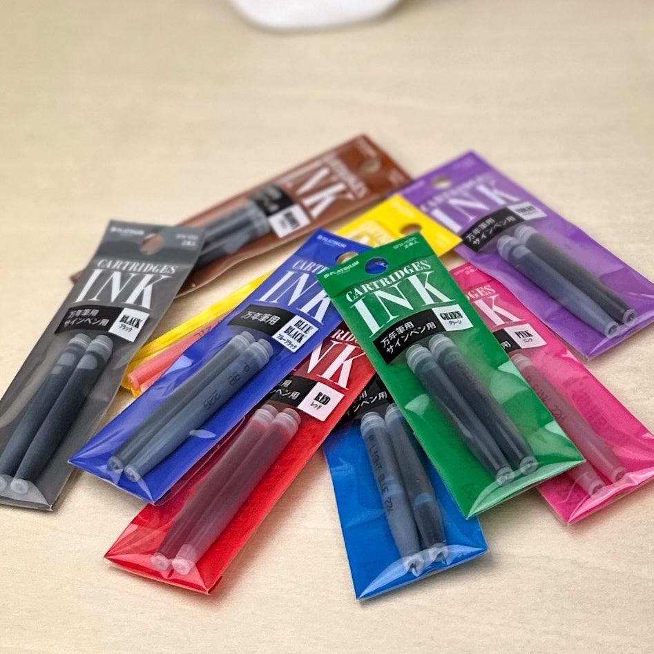Platinum Fountain Pen Cartridges – Saiko Stationery